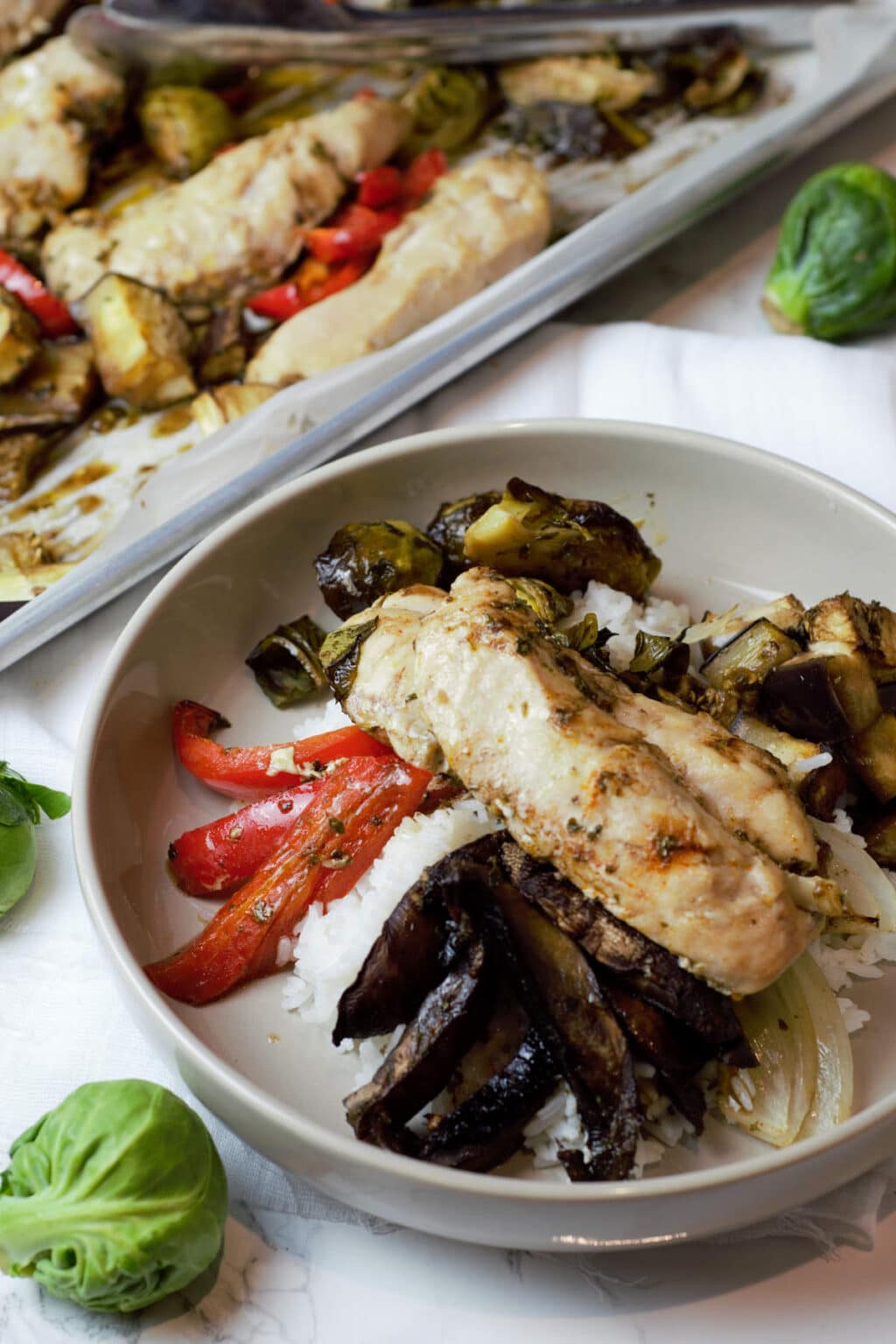 Sheet Pan Chicken and Vegetables - Delicious by Design