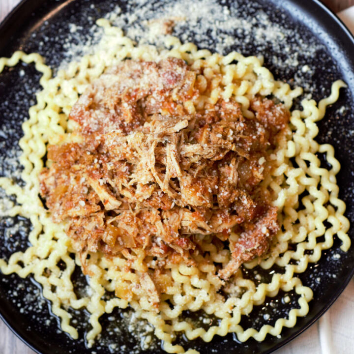 Pork Ragu in the Slow Cooker - Delicious by Design