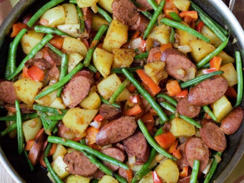 Sausage green beans and potatoes store