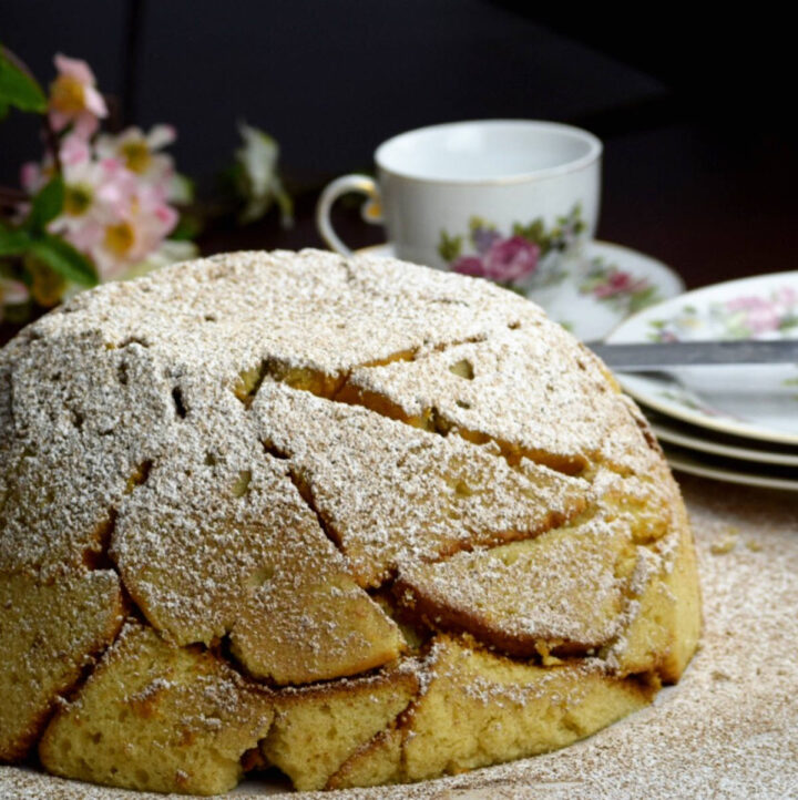 Zuccotto Fiorentino: Chocolate Almond Cream Cake - Delicious by Design