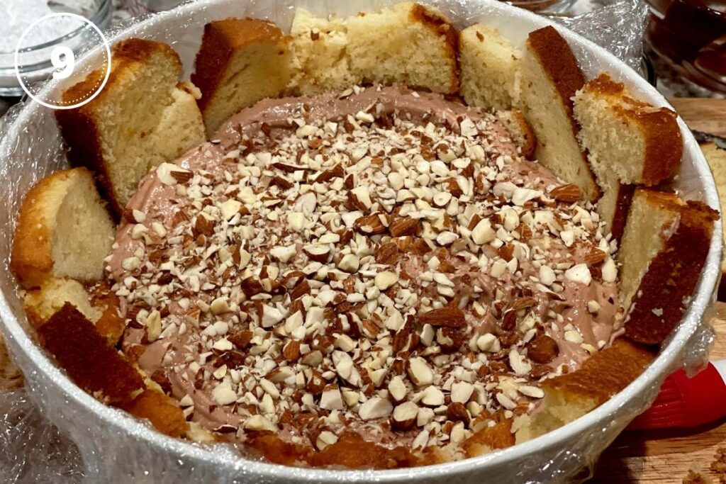 Zuccotto Fiorentino: Chocolate Almond Cream Cake - Delicious by Design