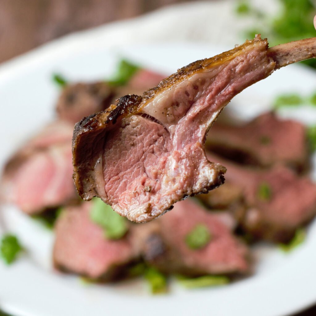 Sous Vide Rack of Lamb - Delicious by Design