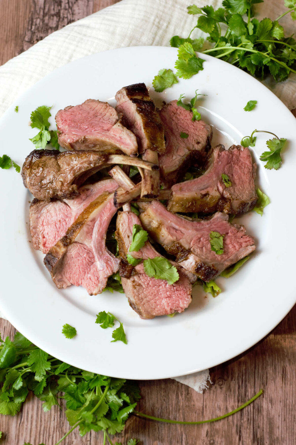 Sous Vide Rack of Lamb - Delicious by Design