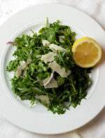 Lemon Arugula Salad with Parmesan - Delicious by Design