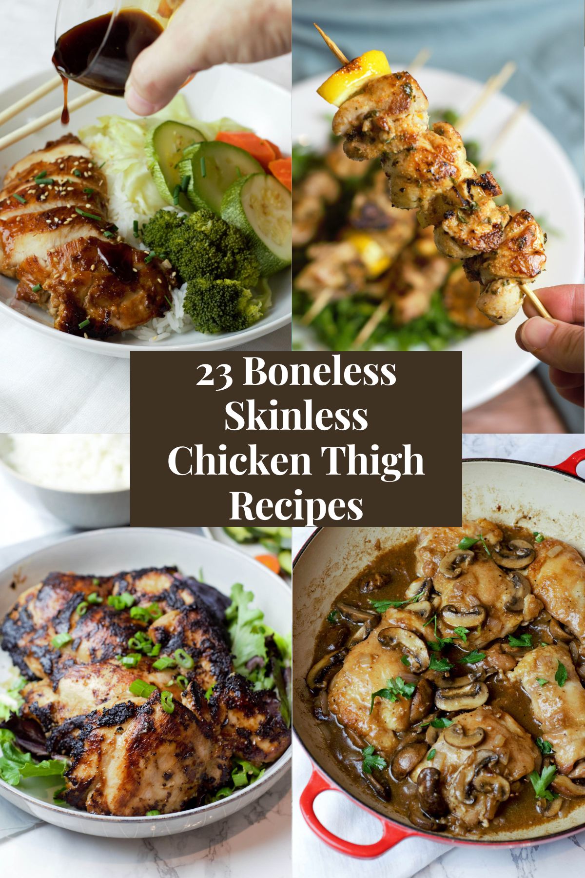 23 Boneless Skinless Chicken Thigh Recipes - Delicious by Design