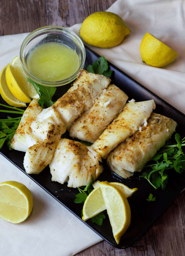 Poor Man's Lobster : Butter Broiled Cod - Delicious by Design