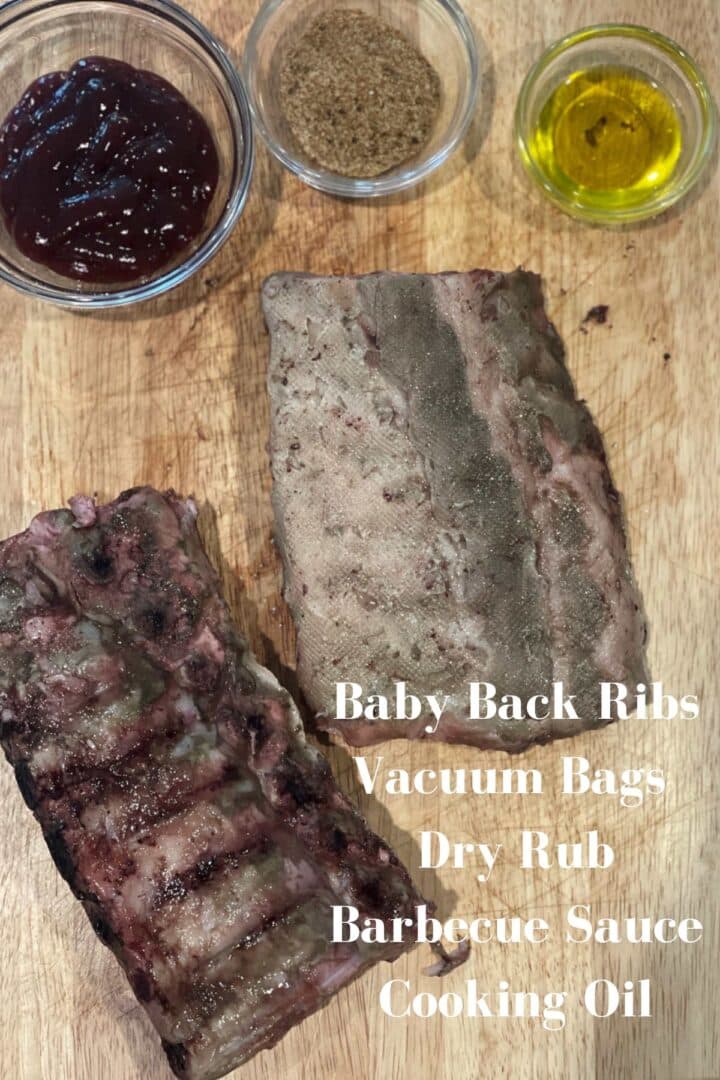 Sous Vide Baby Back Ribs - Delicious by Design
