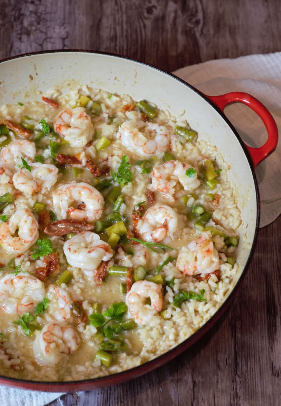 Creamy Prawn Risotto (Shrimp) - Delicious by Design