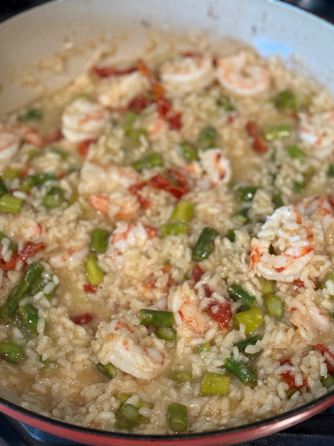 Creamy Prawn Risotto (Shrimp) - Delicious by Design