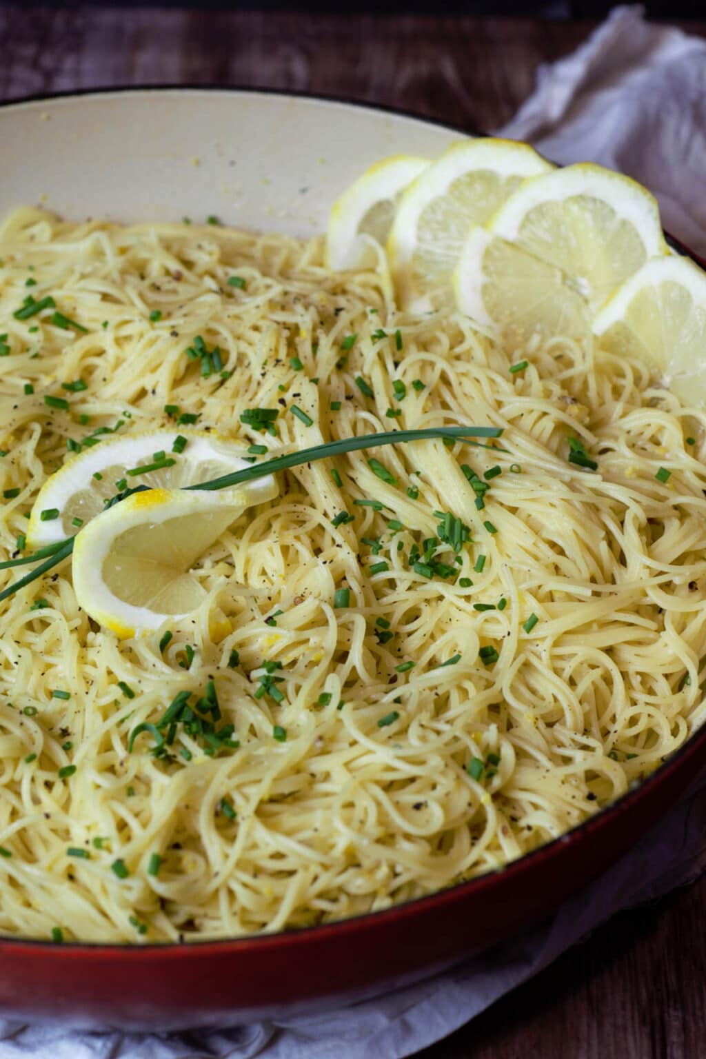 Lemon Pesto Pasta - Delicious by Design