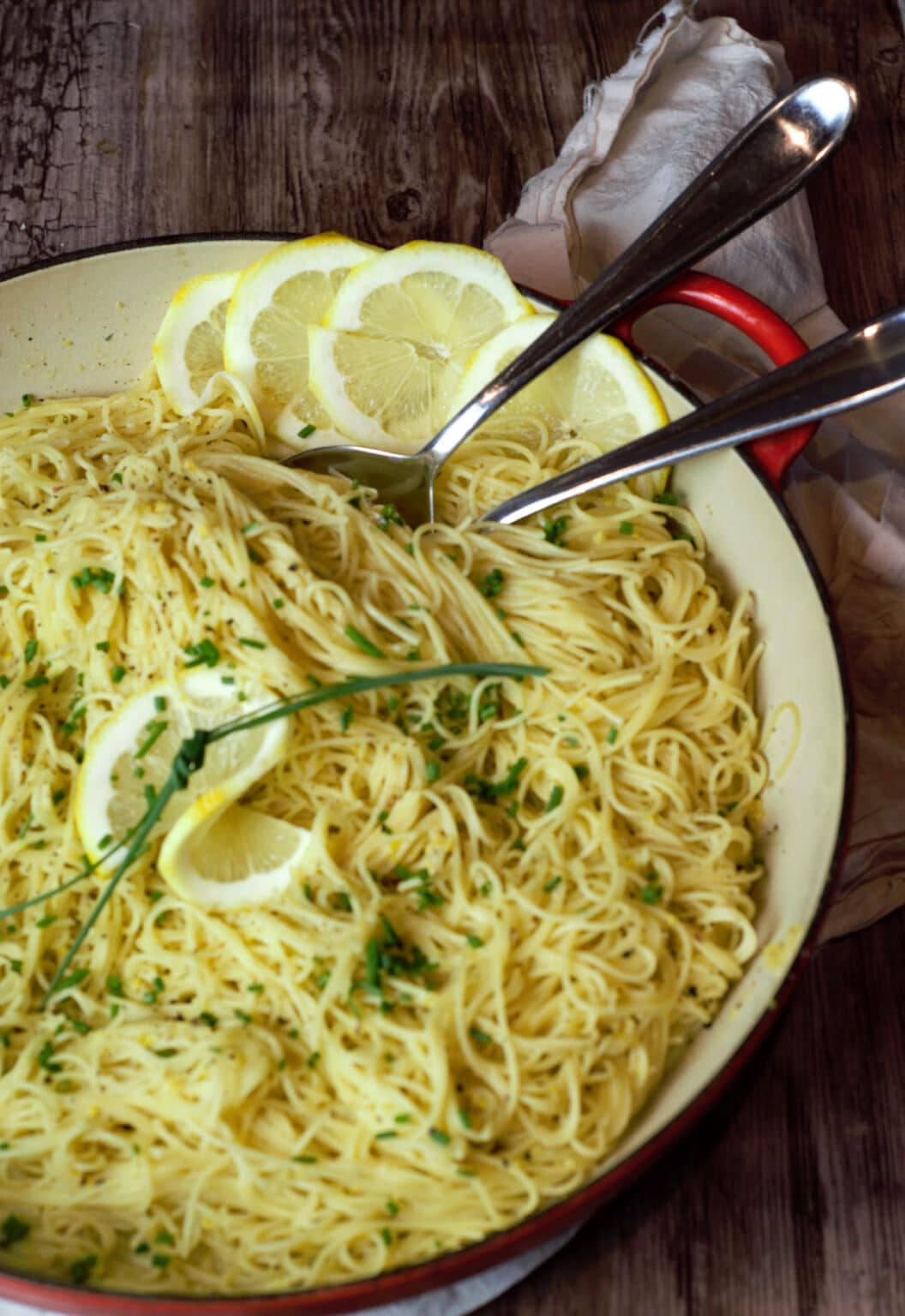 Lemon Pesto Pasta - Delicious by Design